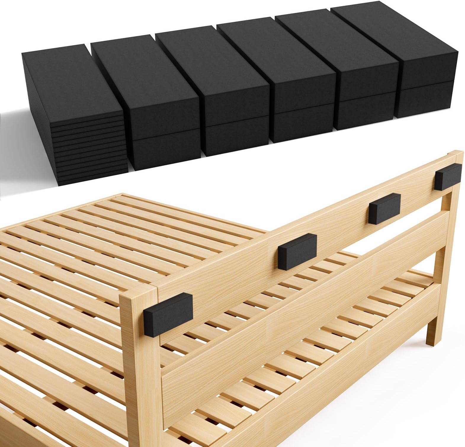 Amazon.com - Wall Protector from Furniture, 70 Pcs Headboard Stoppers ...