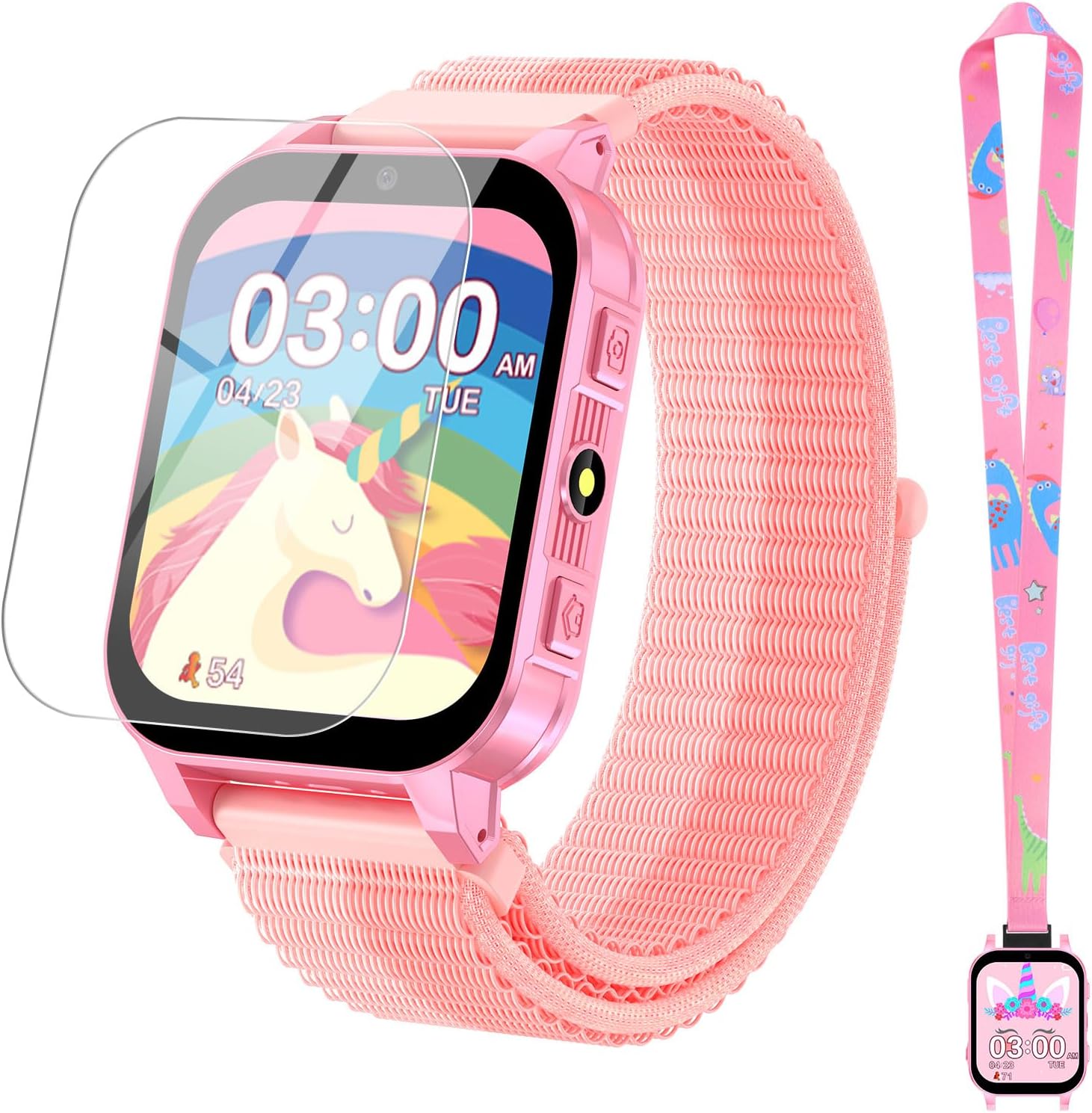 Amazon.com: Kids Smart Watch with HD Touchscreen, 26 Games, Camera ...