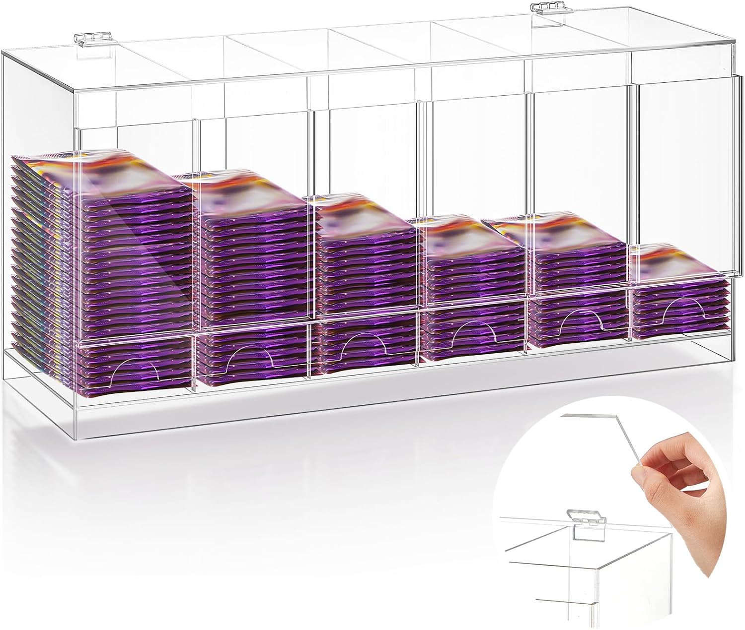 Amazon.com: Colingmill Acrylic Booster Pack Dispenser, Card Pack ...