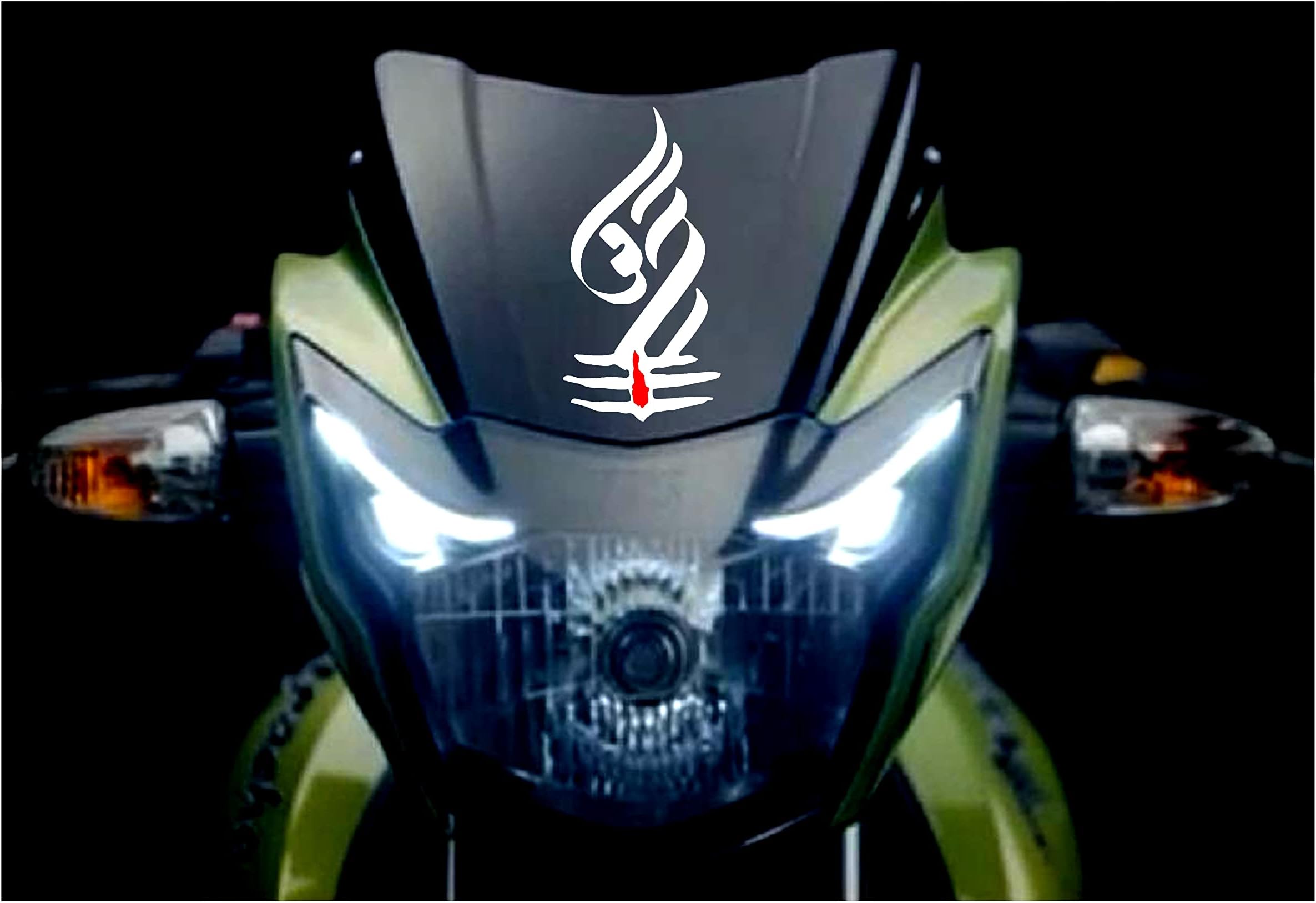 Mahakal Tilak sticker for Car & Bike Sticker SobParbo SP117 : Amazon.in ...