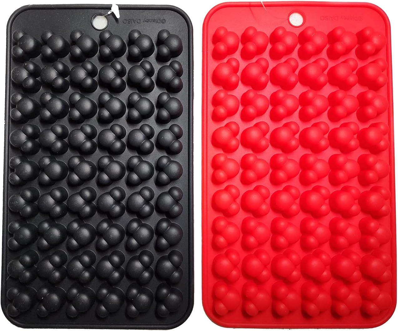 Amazon.com: Disney Mickey Mouse Silicone Chocolate Mold, Set of 2 ...