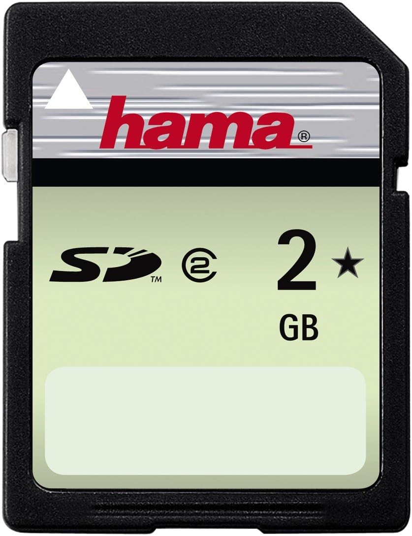 Hama - SecureDigital Card 2 GB, 2048 MB, Secure Digital (SD), 32 mm, 24 ...