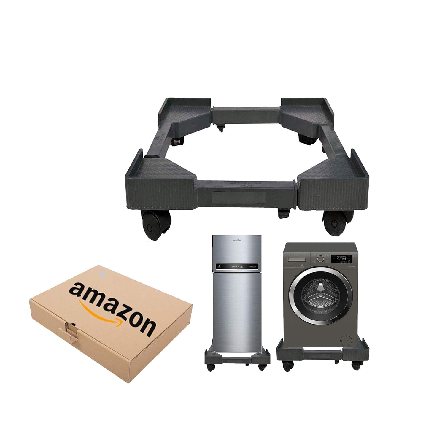 SAI PRASEEDA Heavy Duty Front and Top Load Washing Machine Stand/Dish ...