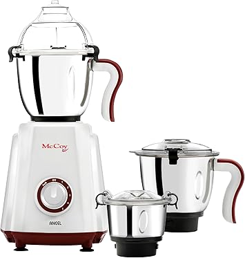 McCoy Angel Mixer Grinder - 750W / 110v-120V - Indian Mixer Grinder ...