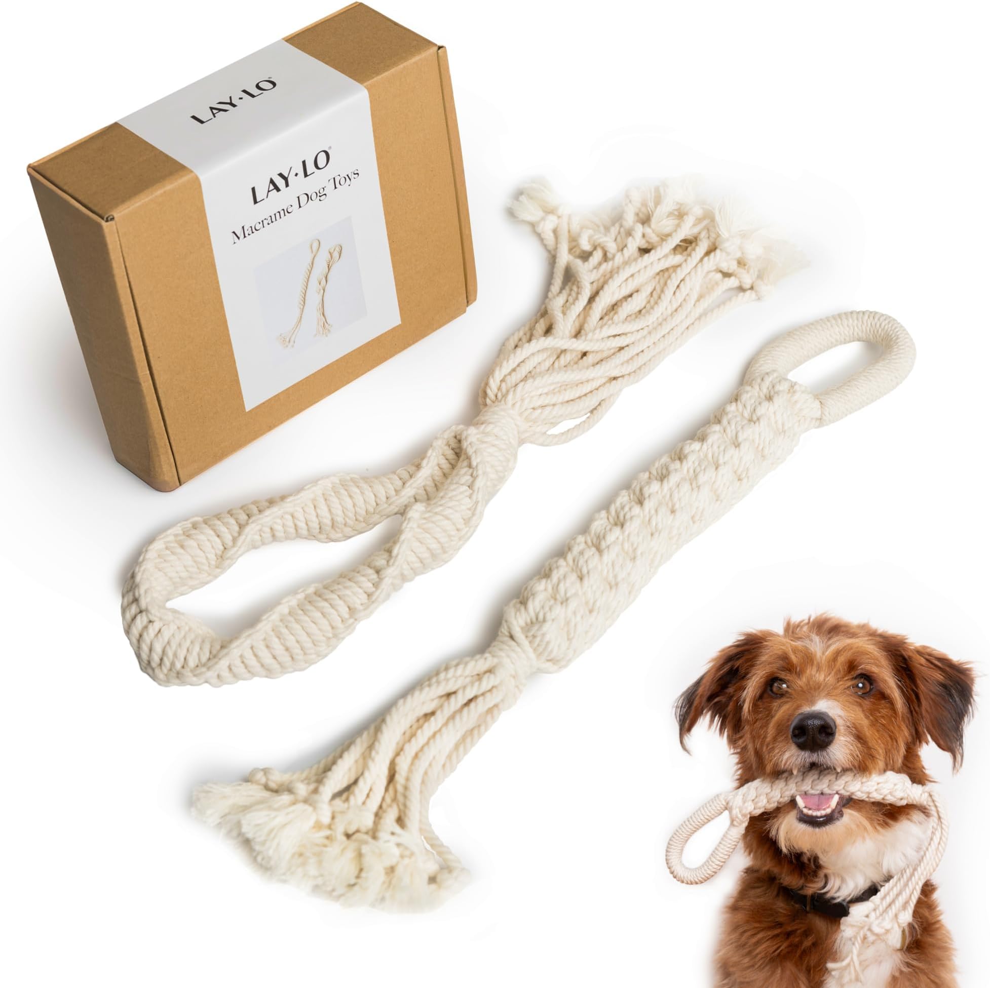 Pet Supplies : Pet Toy Ropes : Booda Fresh-N-Floss 3 Knot Tug Rope Dog ...