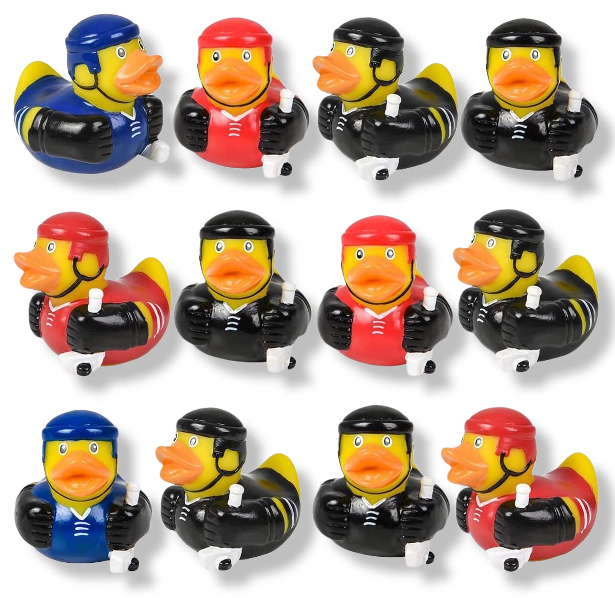 Amazon.com: Cool Sport Themed Rubber Ducks (2") (12 Pack) Cute Duckies ...
