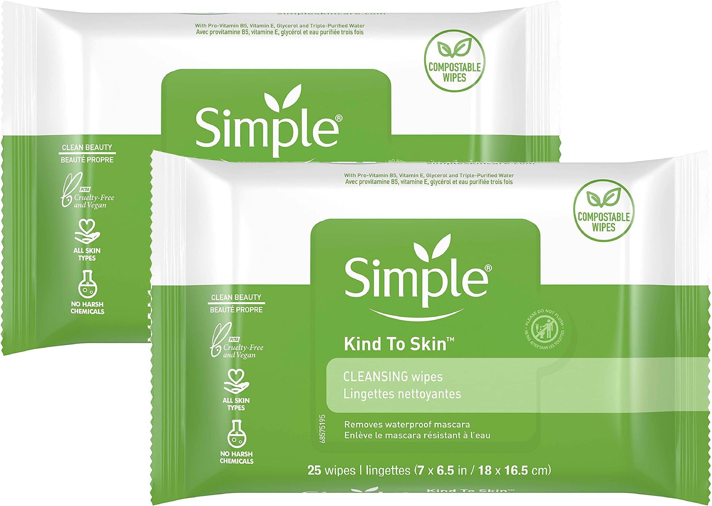 Amazon.com: Simple Sensitive Skin Experts Kind To Skin Cleansing Facial ...