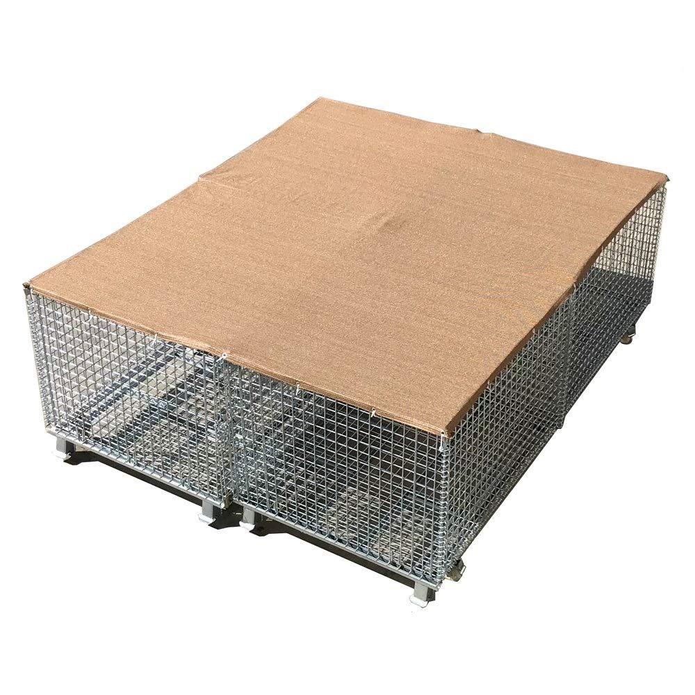 Amazon.com: Alion Home UV Stable Dog Run & Pet Kennel Shade Cover ...