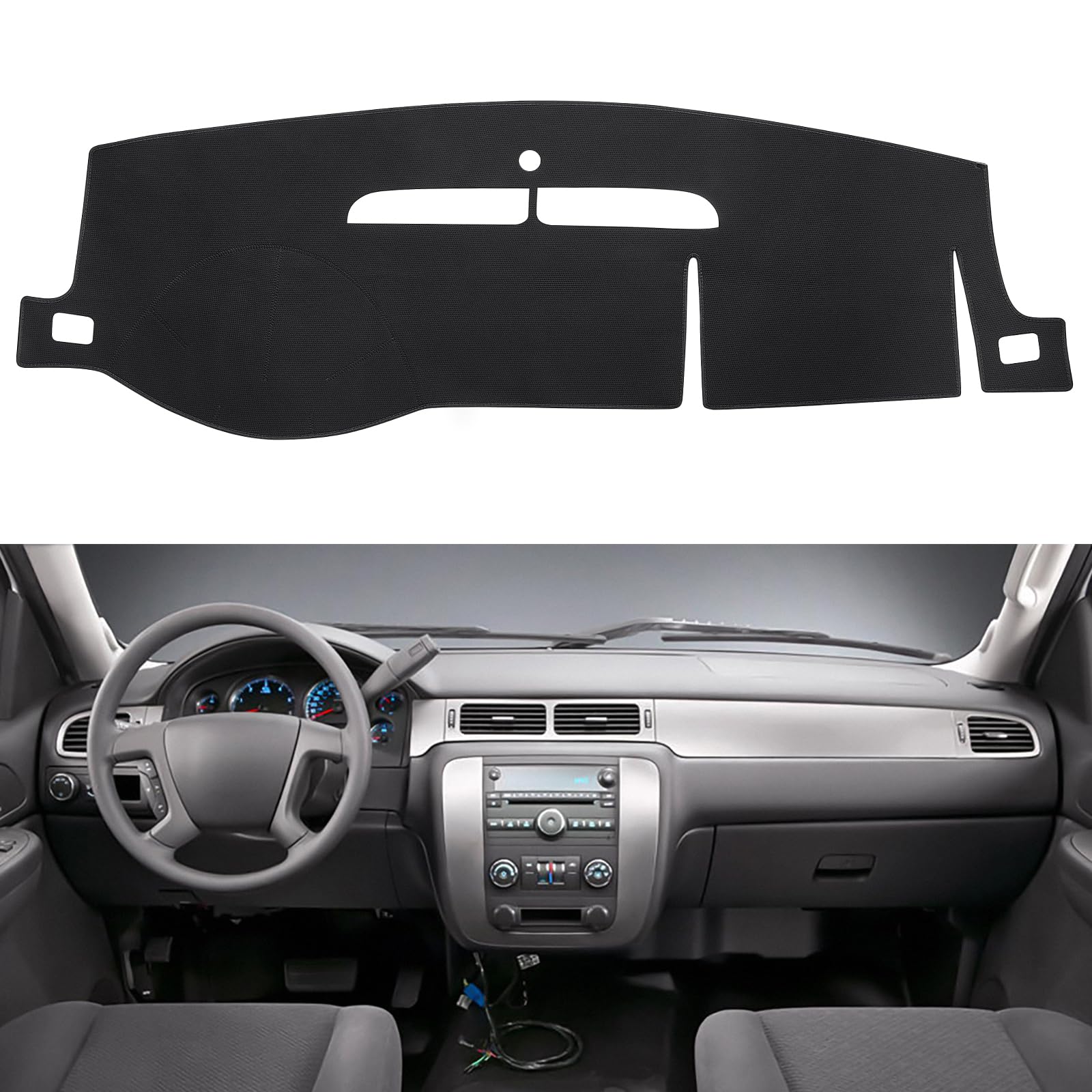 Amazon.com: BERKSYDE Dash Cover Honeycomb Dashboard Cover Mat ...