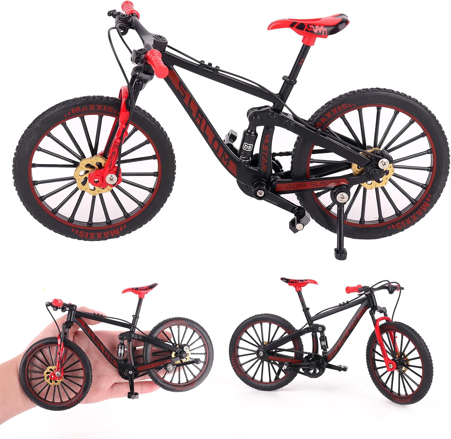 Hojalis Mini Bicycle Model, 1:10 Scale Mini Finger Bikes, Finger Bike Models, Miniature Finger ...