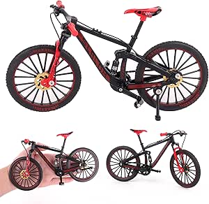 Hojalis Mini Bicycle Model, 1:10 Scale Mini Finger Bikes, Finger Bike ...