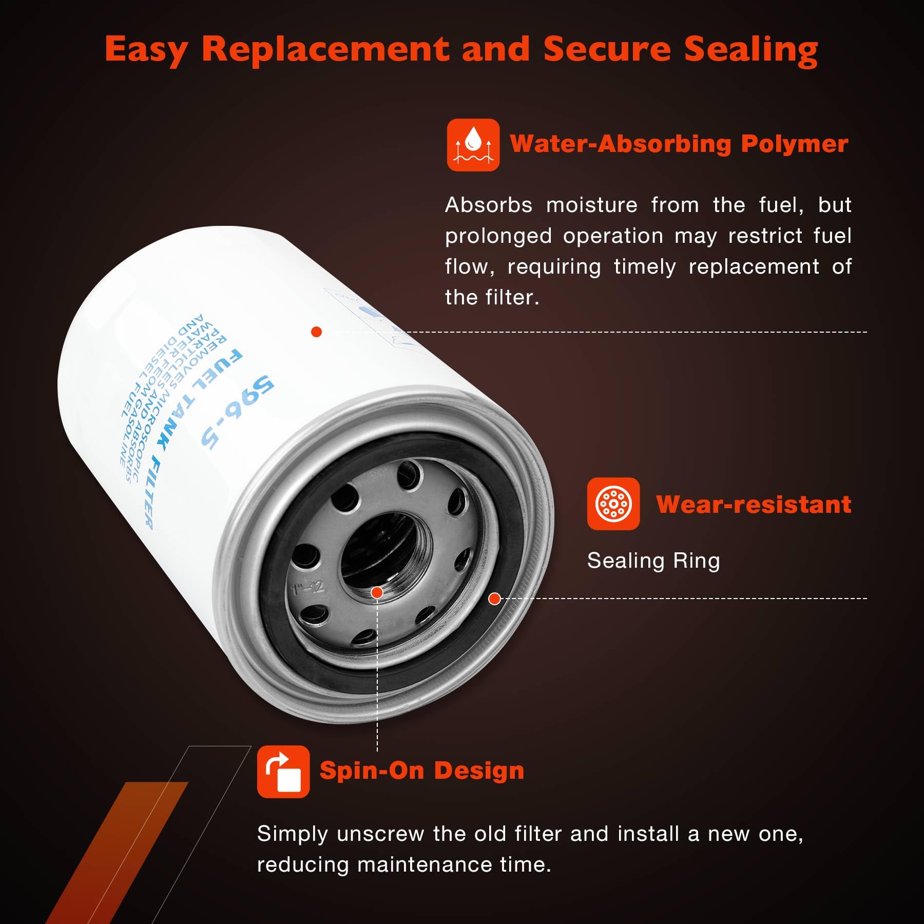 Snapklik.com : Fuel Tank Filter Compatible