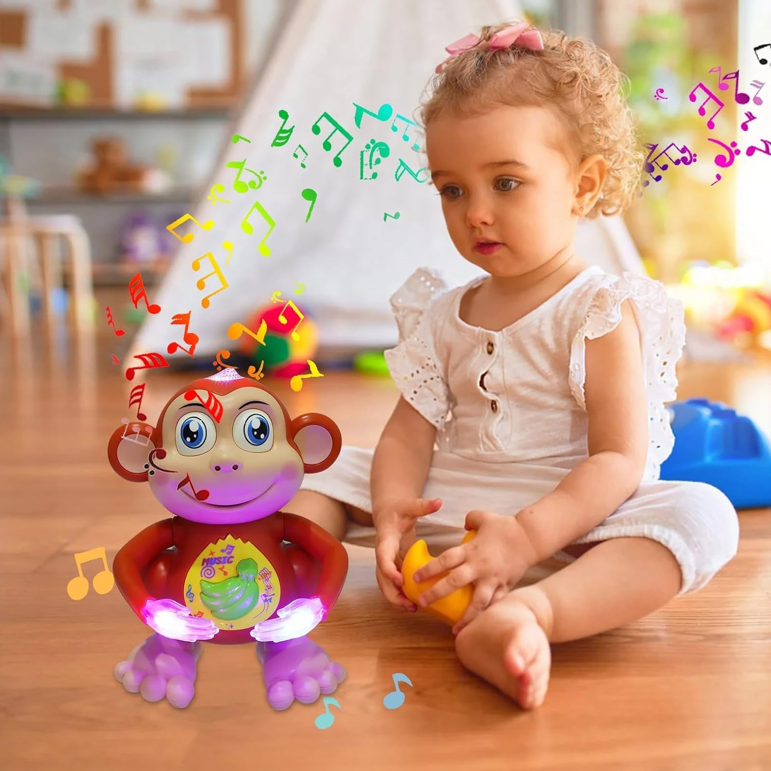 Dancing Monkeys Baby Shower Custom PRINTED 5X7 Jungle Safari Baby