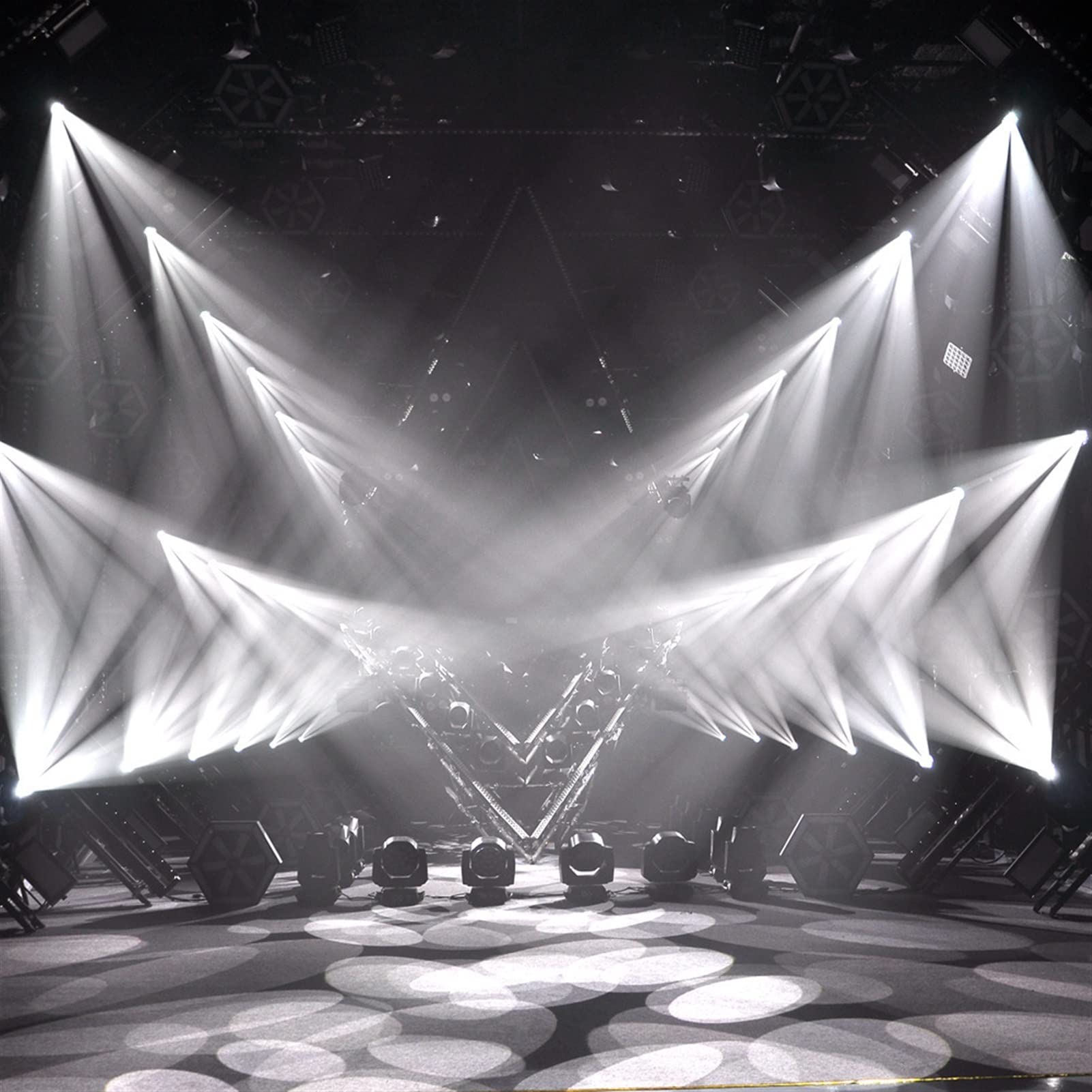 White Stage Lights White Stage Lighting PNG, Vector, PSD, And Clipart