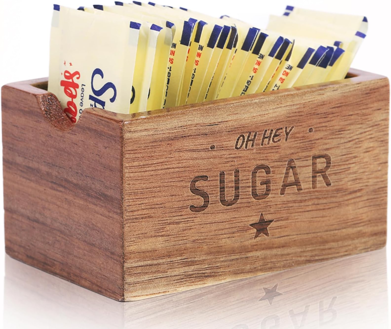 Amazon.com | Spiareal 2 Pcs Sugar Packet Holder Farmhouse Sugar Packets ...