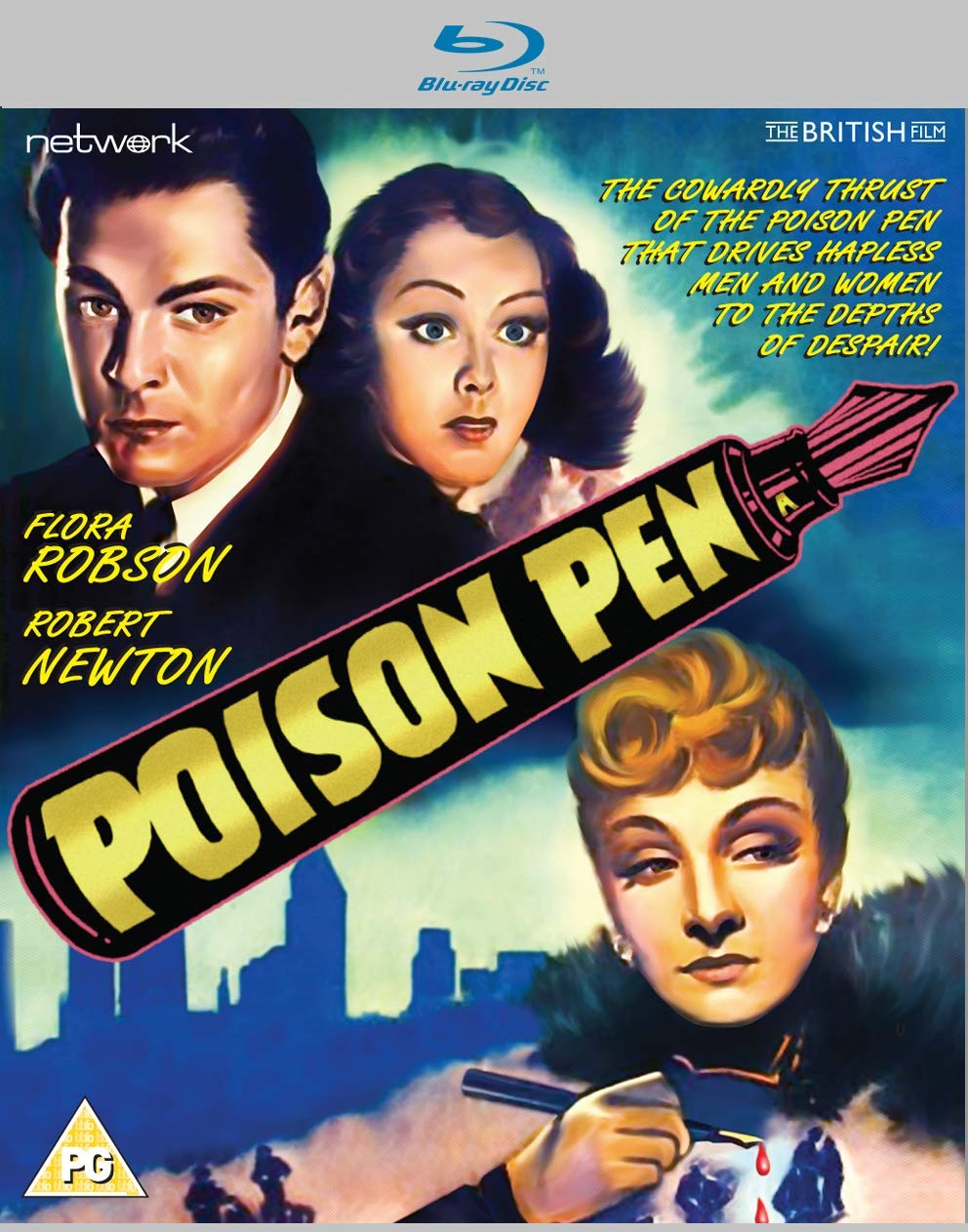 Poison Pen [Blu-ray]: Amazon.co.uk: Flora Robson, Robert Newton, Ann ...