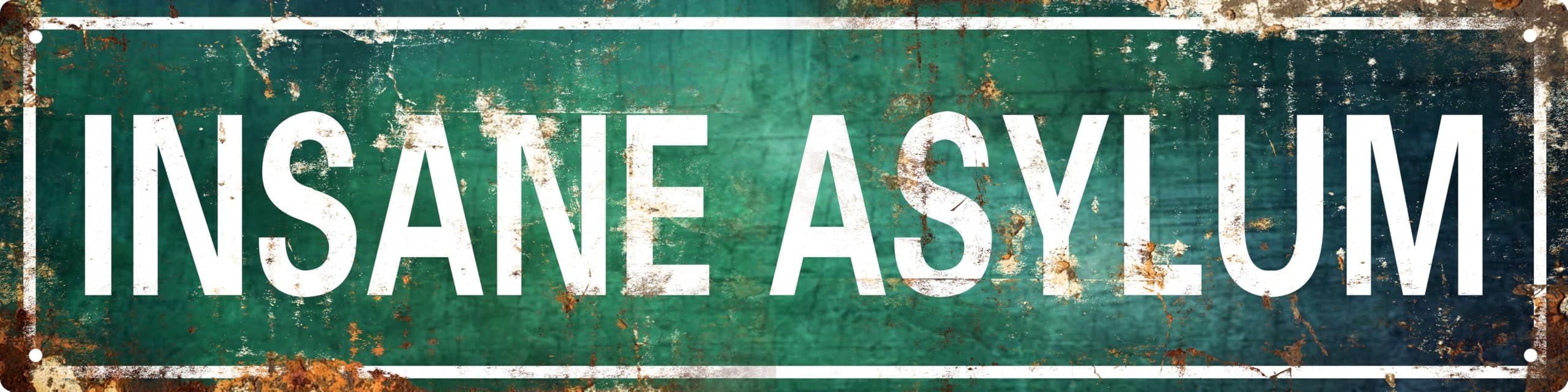 Amazon.com: Metal Tin Sign Novelty Street Sign Home Decor Room Decor ...