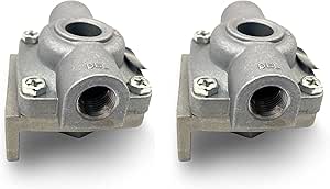 2 pack of TORQUE QR-1 QR1 Quick Release Valve (Replaces Bendix 229859 ...