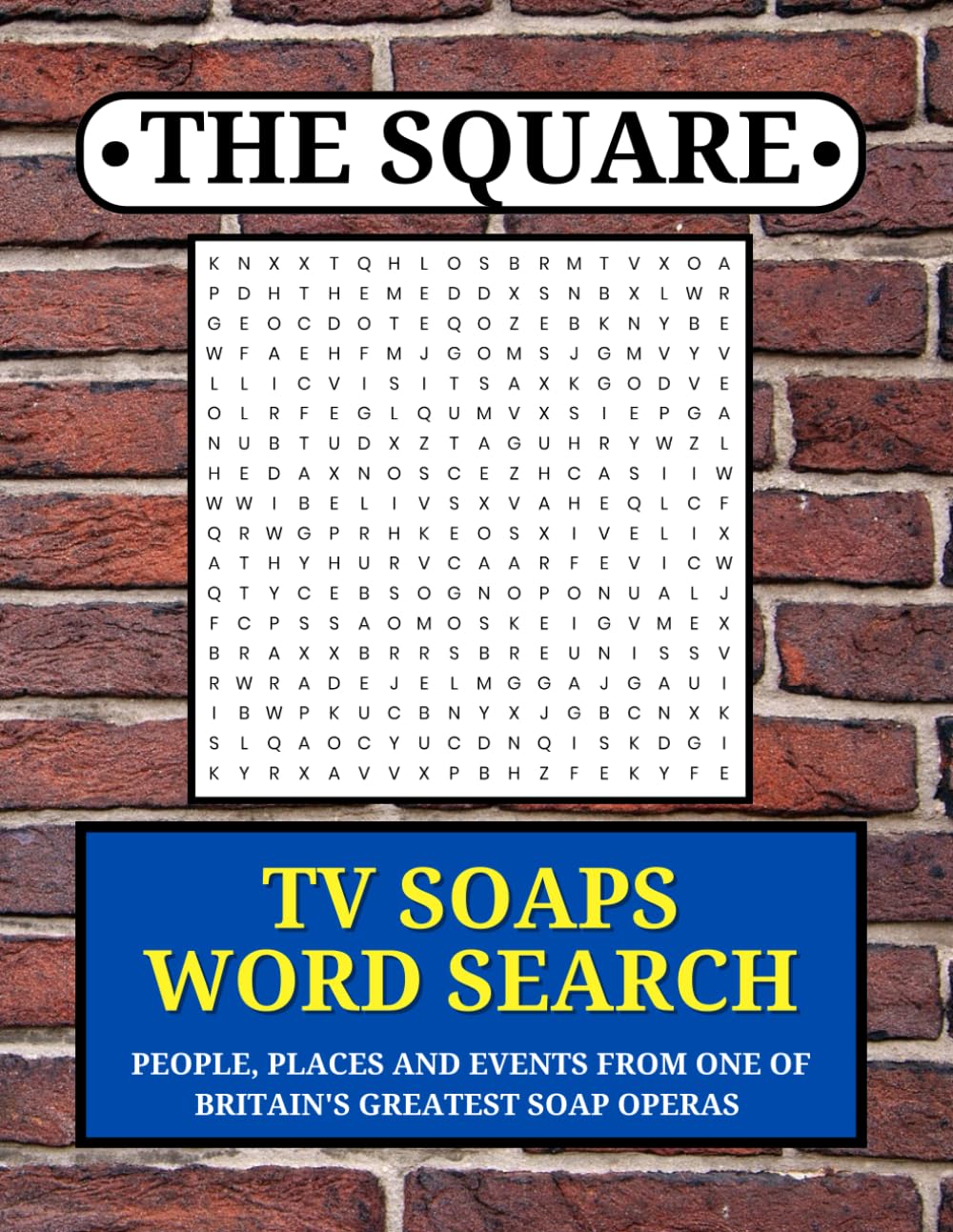 Amazon.com: The Square TV Soaps Word Search: The Perfect Gift for any ...