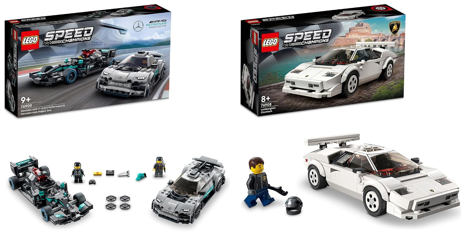LEGO Speed Champions Mercedes-Amg F1 W12 E Performance&Mercedes-Amg ...