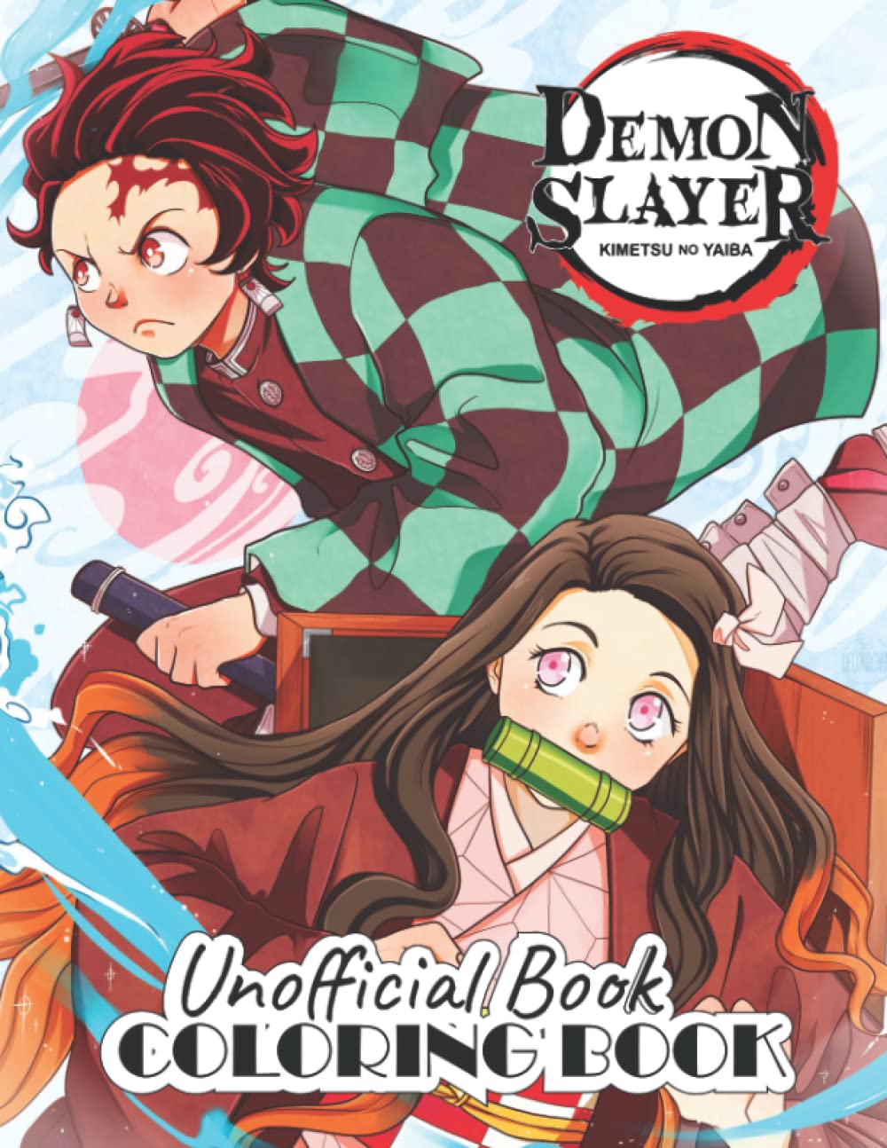 Buy Démon Slayer Coloring Book: Anime And Manga Illustrations To Colour ...