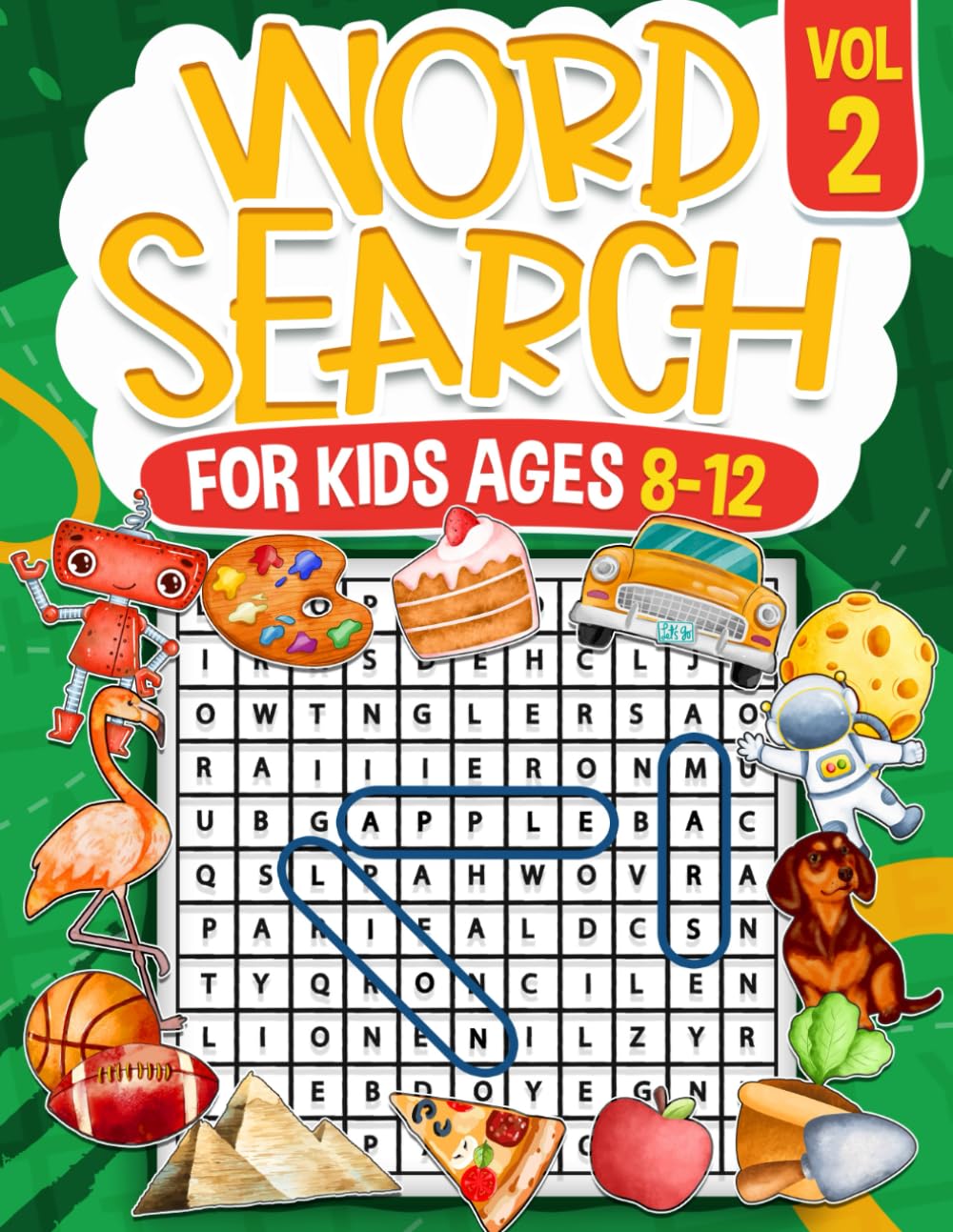 Word Search for Kids Ages 8-12 | Volume 2: 100 Fun Puzzles | Kids ...