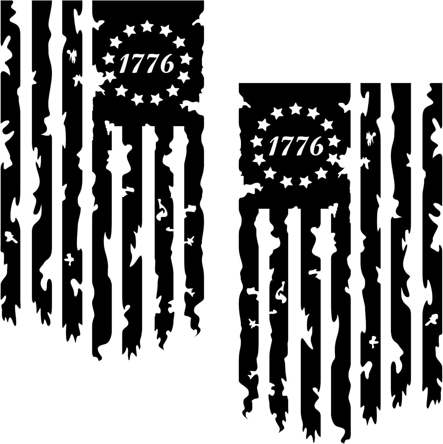 Amazon.com - Betsy Ross Flag 1776 Distressed American USA US Flag Truck ...