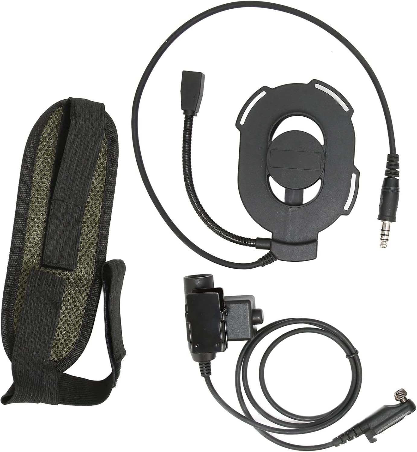 Amazon.com: Airshi Military Unilateral Headset, Flexible High Strength ...
