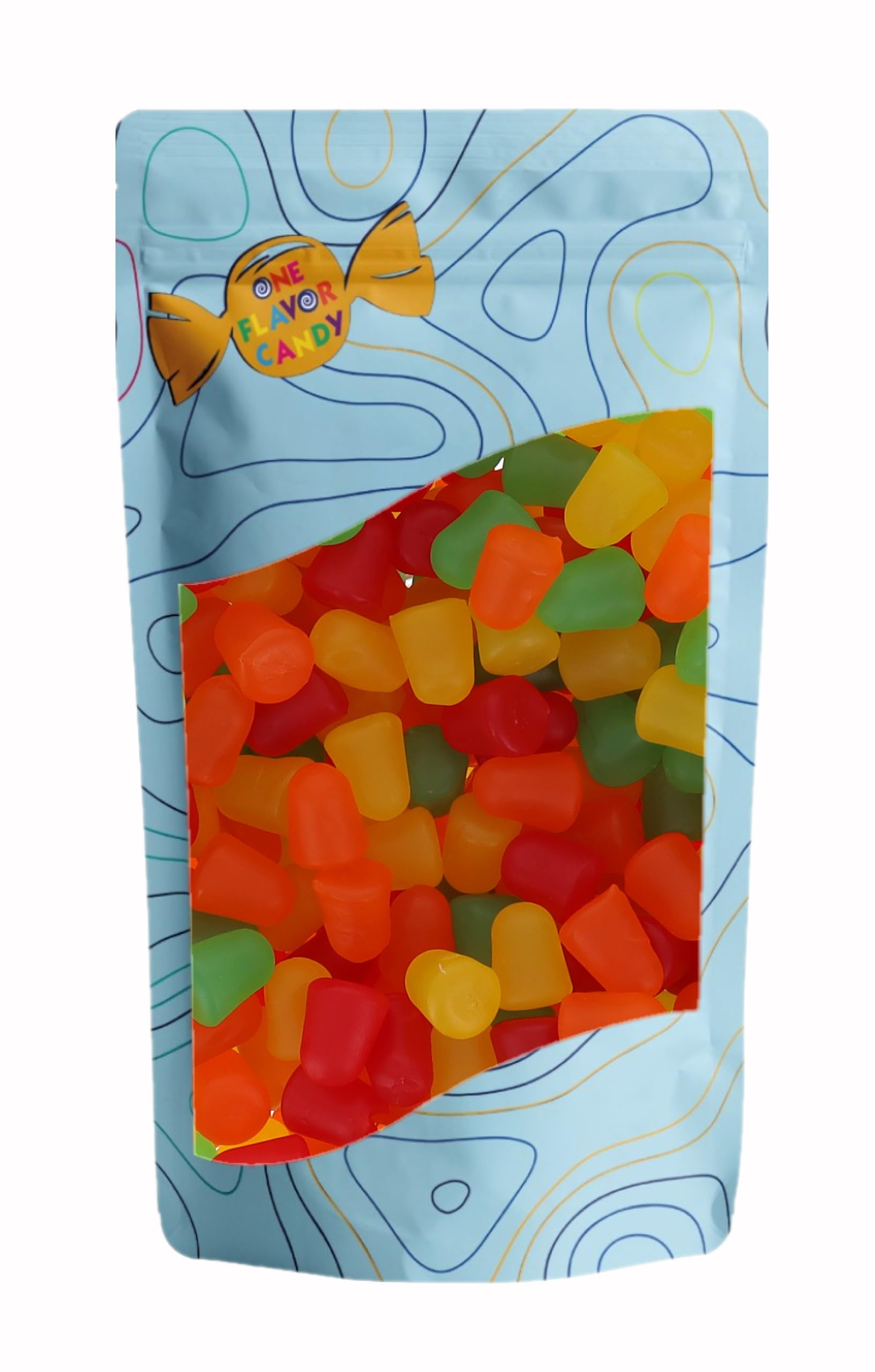 Amazon.com : One Flavor Candy Jujubes Candy Fruitful Candies Bulk in ...