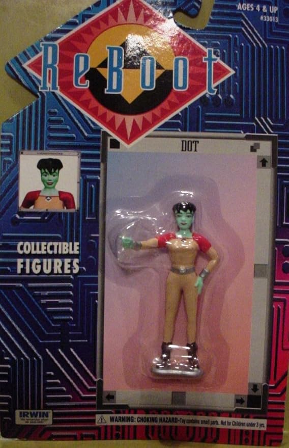 Reboot - Dot Collectible Figure : Amazon.co.uk: Toys & Games