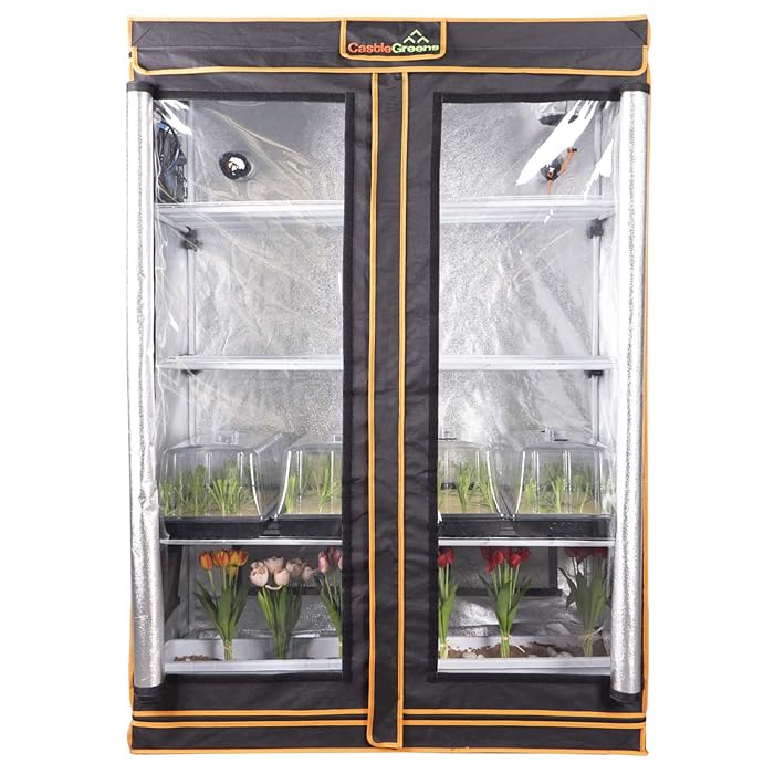 Buy CastleGreens 48"x24"x72" Multi-Storey Grow Tent, Extra-Large ...