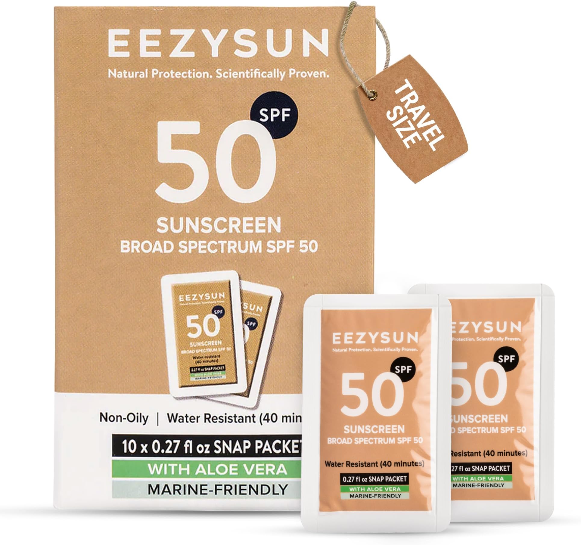 Amazon.com: 3PCS Moisturizing Sunscreen SPF 50+ PA+++,Travel Size ...