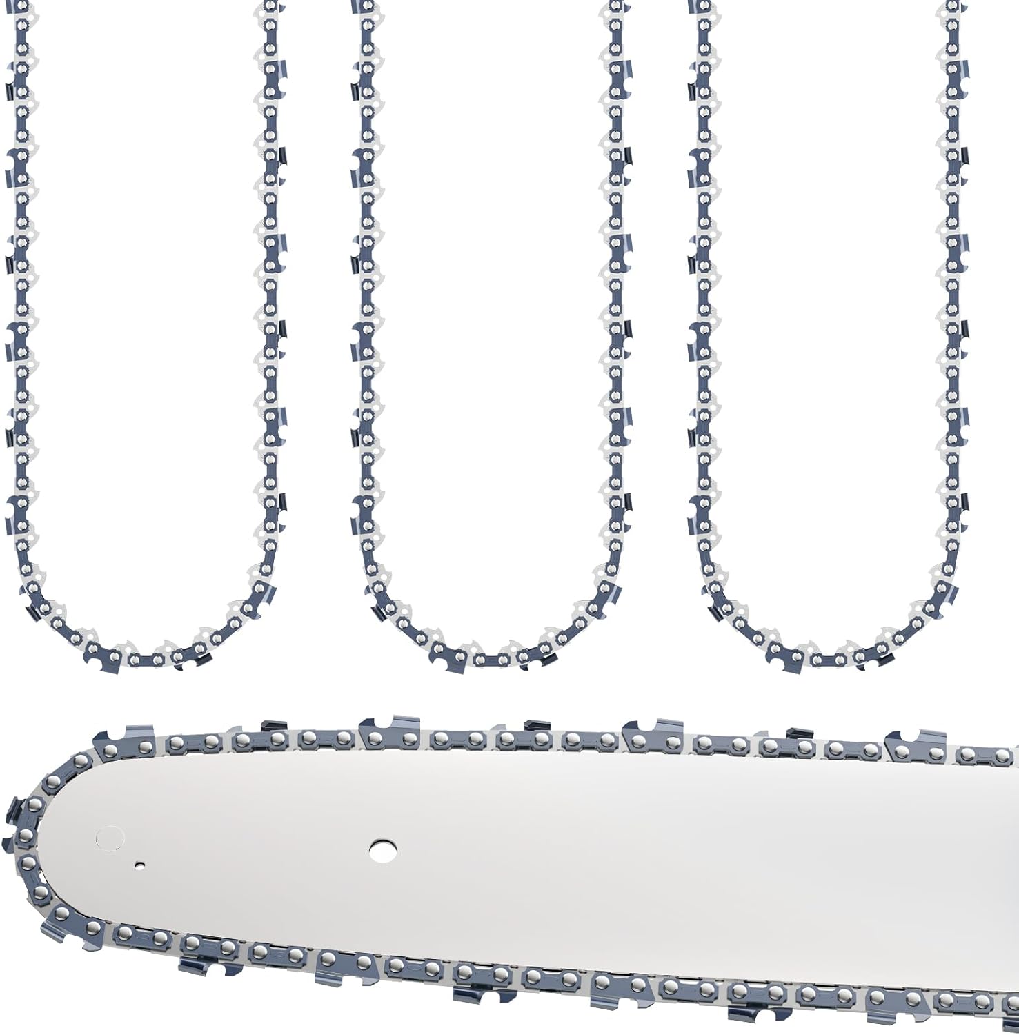 Amazon.com: 16" Chainsaw Chains Replacement for Makita XCU03,XCU04 ...