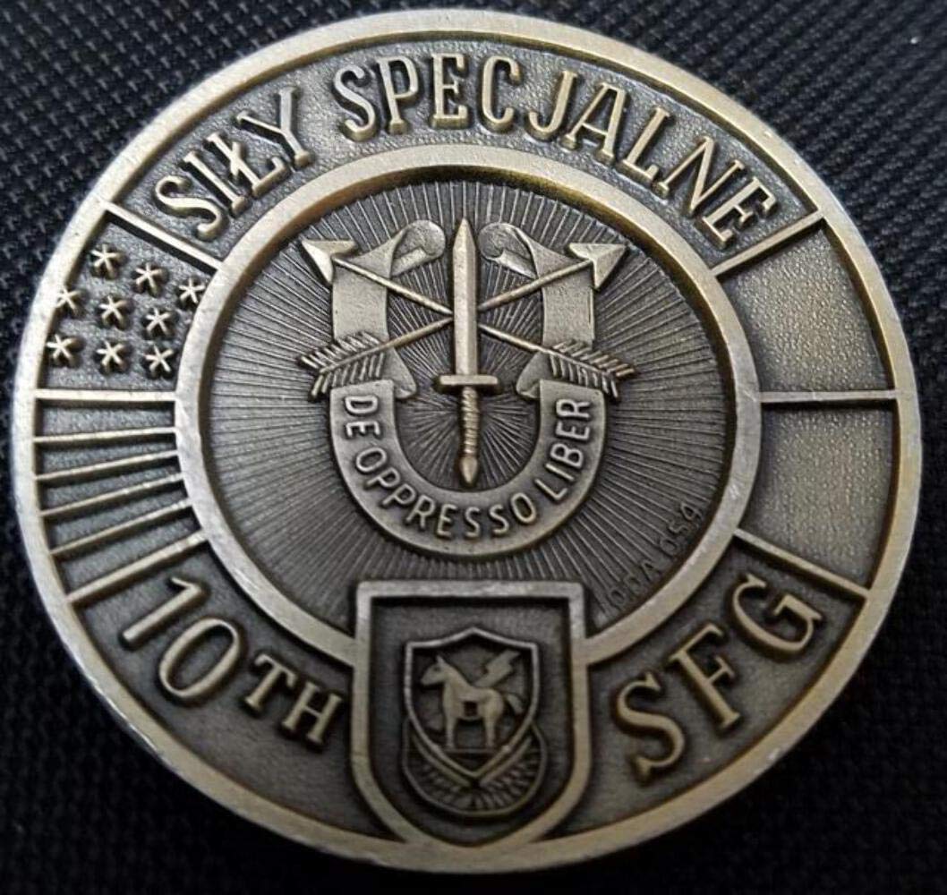 Buy Rare US Army 10th SFG (A) 2/10 Special Forces Group Airborne 1st ...