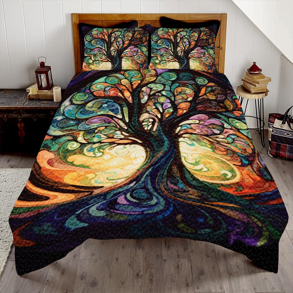 Amazon.com: Tree of Life Bedding, Custom Tree of Life Quilt Pattern ...