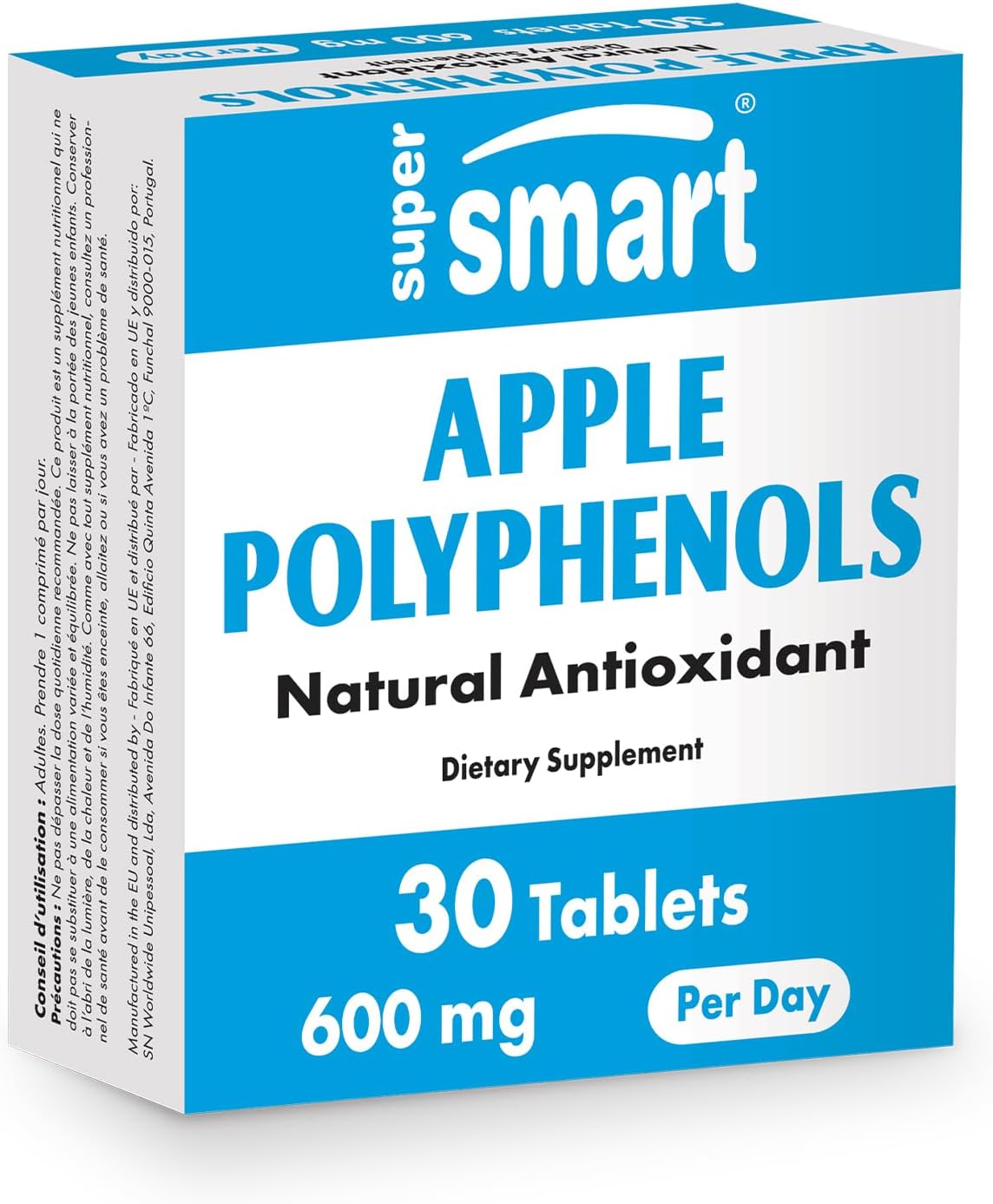 Amazon.com: SuperSmart - Apple Polyphenols Supplement 600mg per Day ...