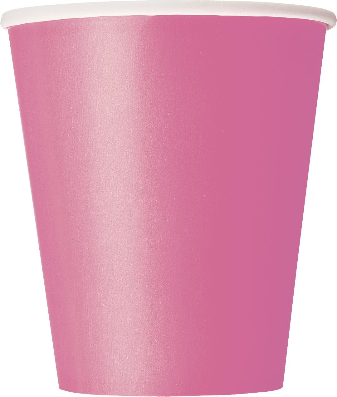 Amazon.com: Premium Hot Pink Paper Cups - 9 oz (Pack of 14) - Elegant ...