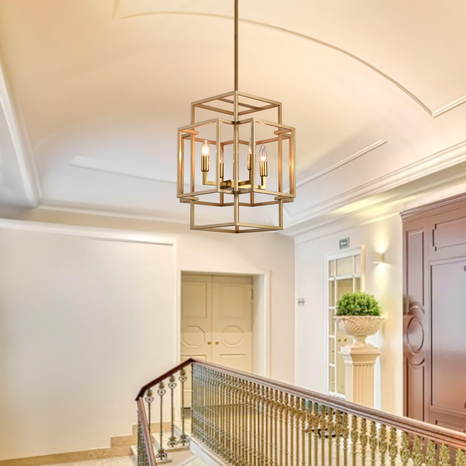 Pictures Of Vaulted Foyer Lighting The Right Height To Hang Light