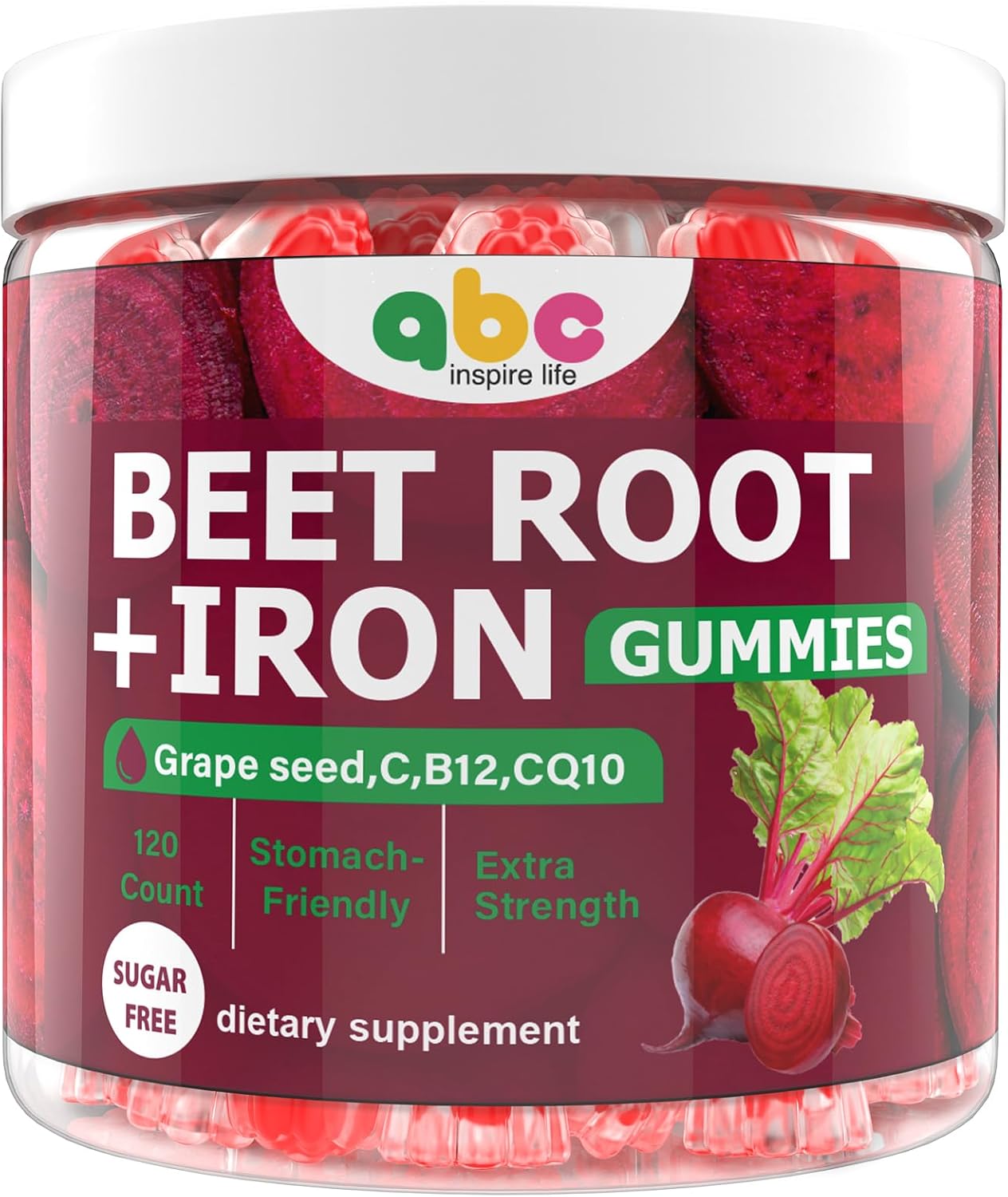 Amazon.com: Beet Root Gummies 3000MG-Red Beets Chewables with Beetroot ...