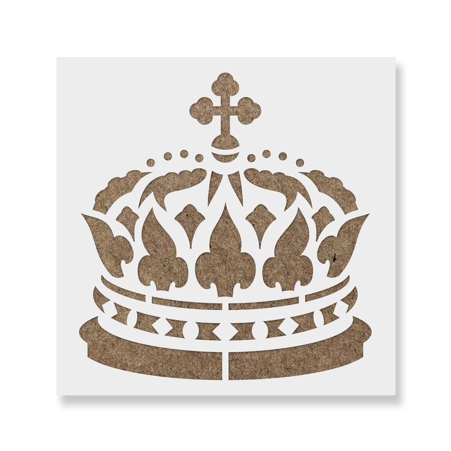 Queen Crown Stencil Template for Walls and Crafts - Reusable Stencils ...