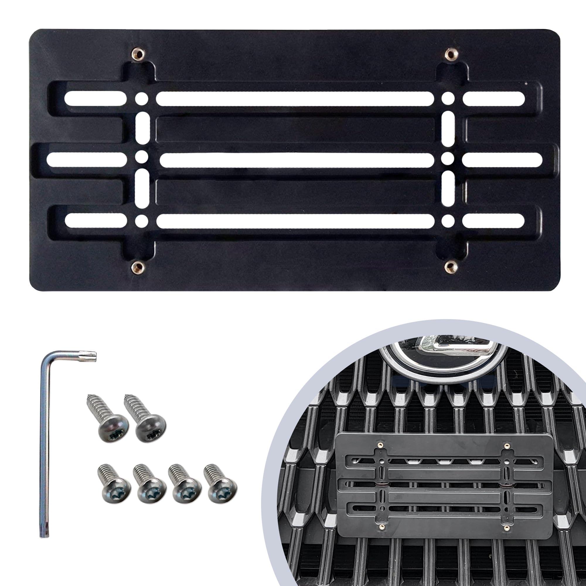 Amazon.com: Front Bumper License Plate Bracket for Lexus NX 2022-2024 ...