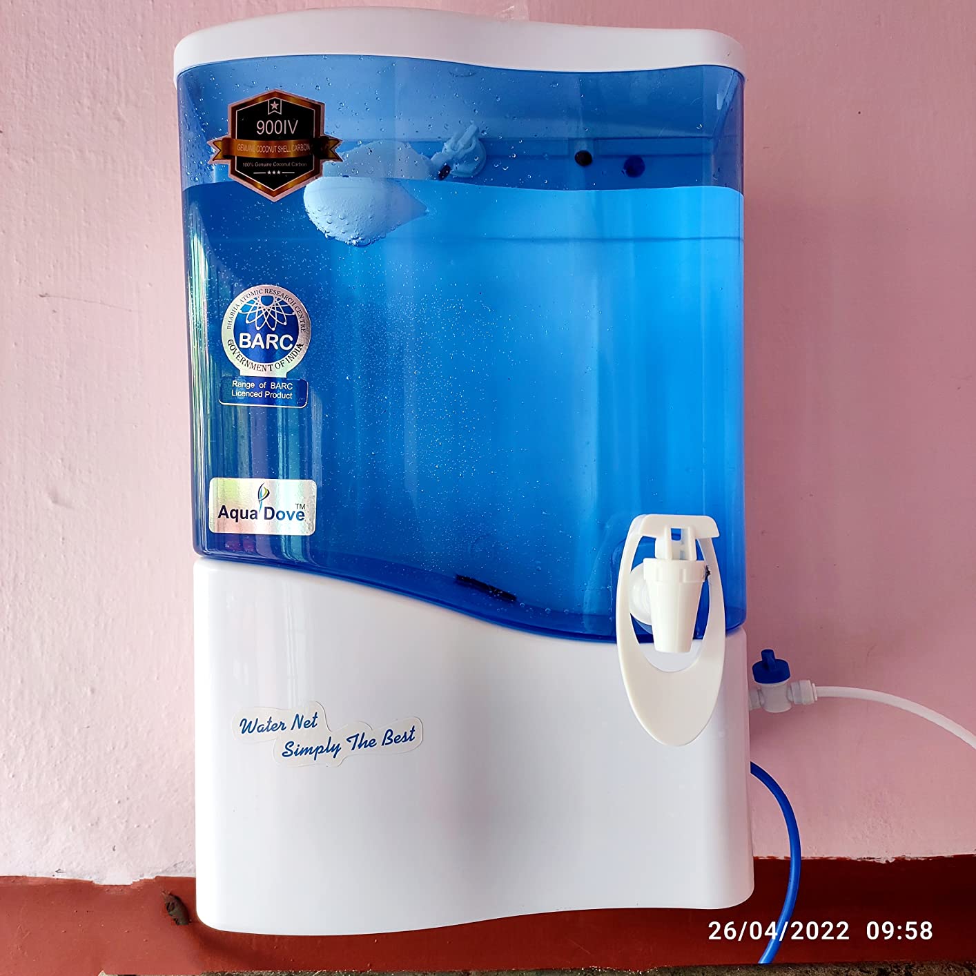 AQUA DOVE Compact Water Purifier Non Electronic Filter for Home ...