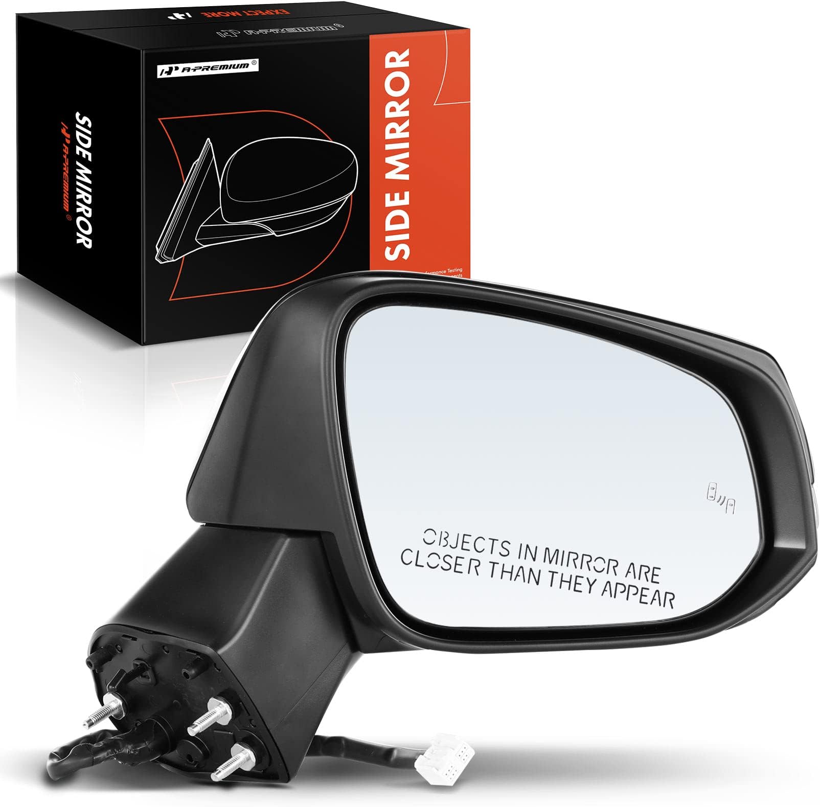 Amazon.com: A-Premium Passenger Side Power Door Mirror Compatible with ...