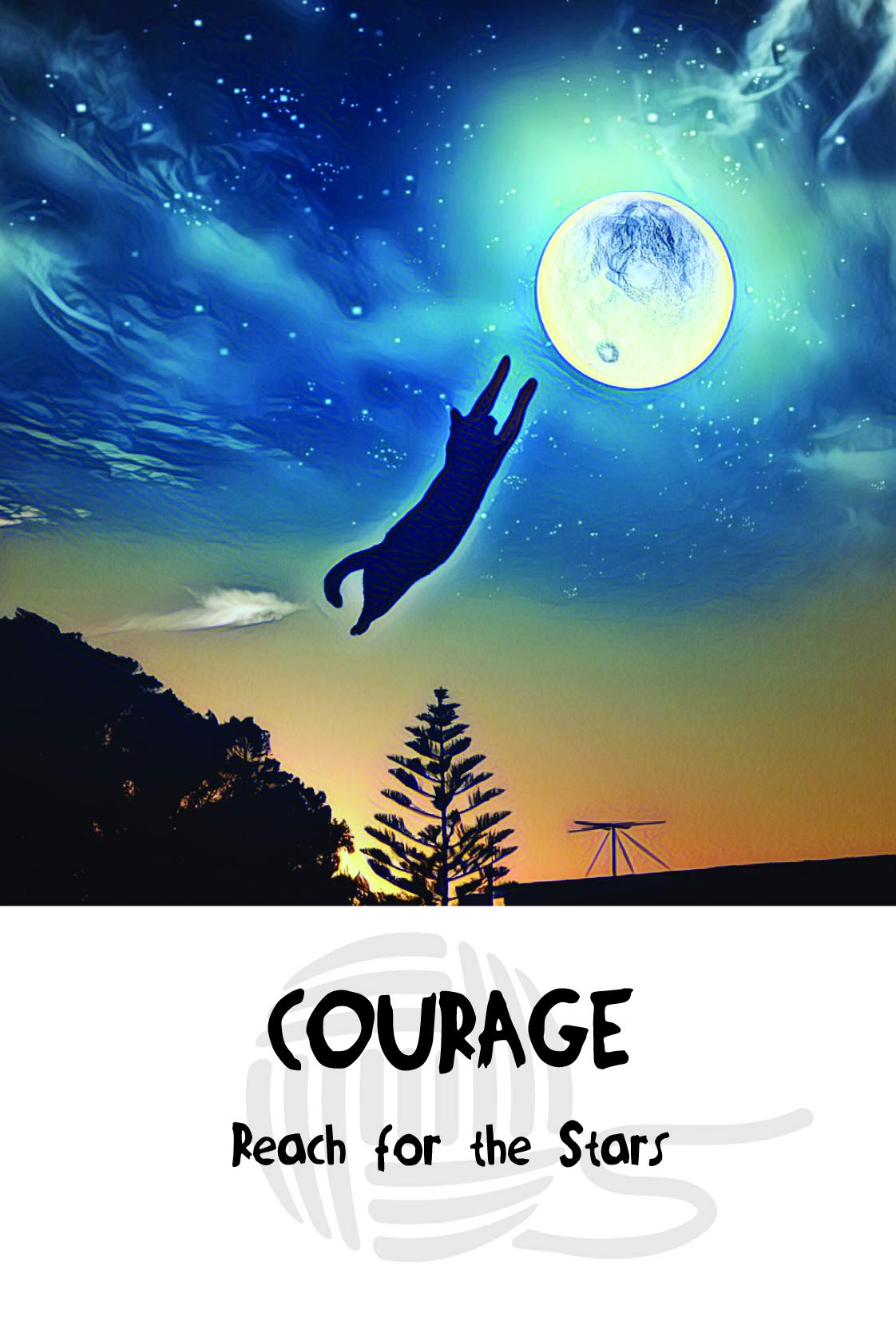 Snapklik.com : Cosmic Cat Wisdom Cards
