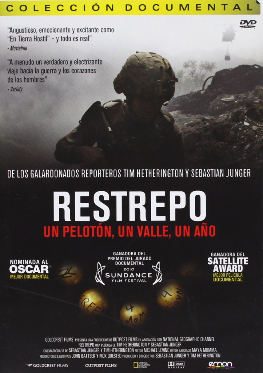 Restrepo [DVD]: Amazon.es: Tim Hetherington, Sebastian Junger ...