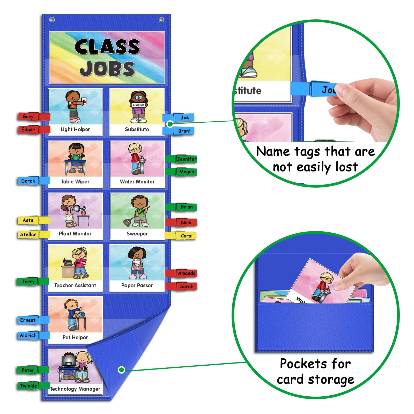 Preschool Classroom Job Chart Printables Bilingual By The Beach