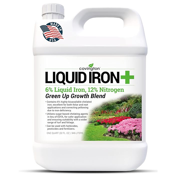 Buy Chelated Liquid Iron +Plus Concentrate Blend, Liquid Iron for Lawns ...
