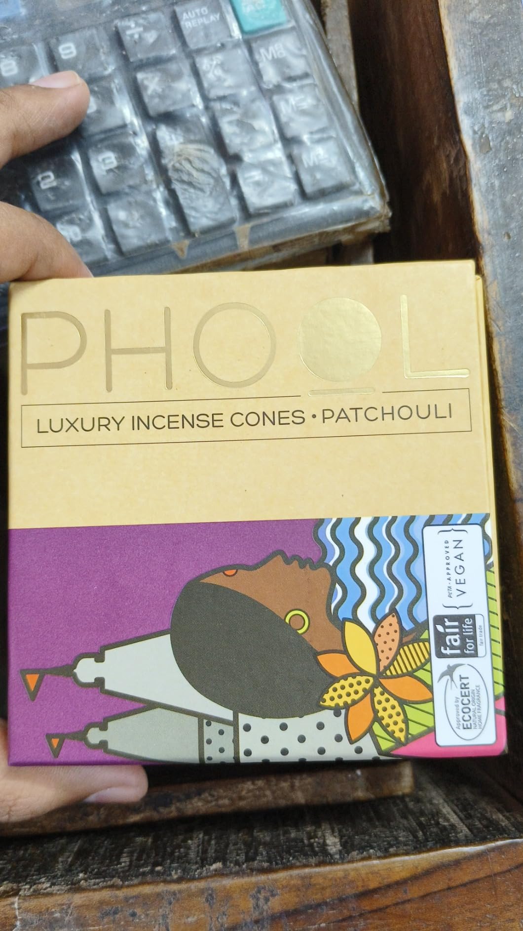 PHOOL LUXURY INCENSE Pack Of 2 Natural Incense Cones, Meditation Pack ...