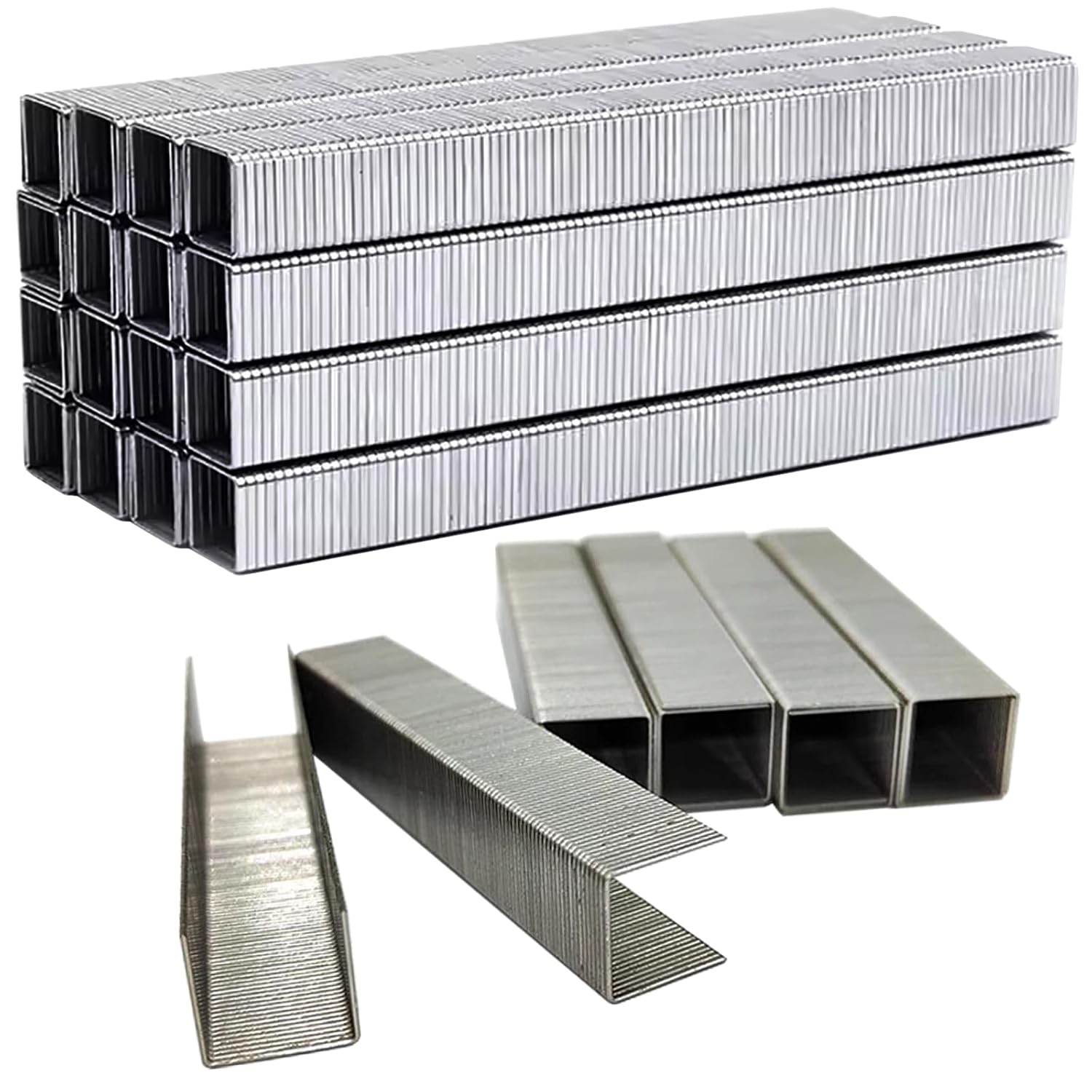 Pack of 1000 Staples for Staple Gun, 12mm Length 8mm Height, Heavy Duty ...