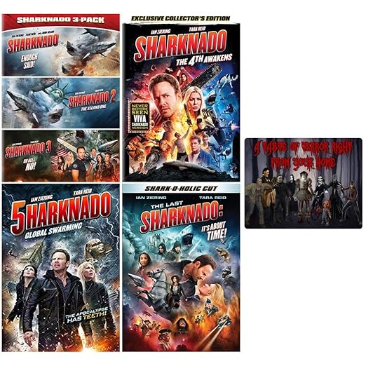 Sharknado: Complete Disaster Horror Comedy Film Franchise Collection ...